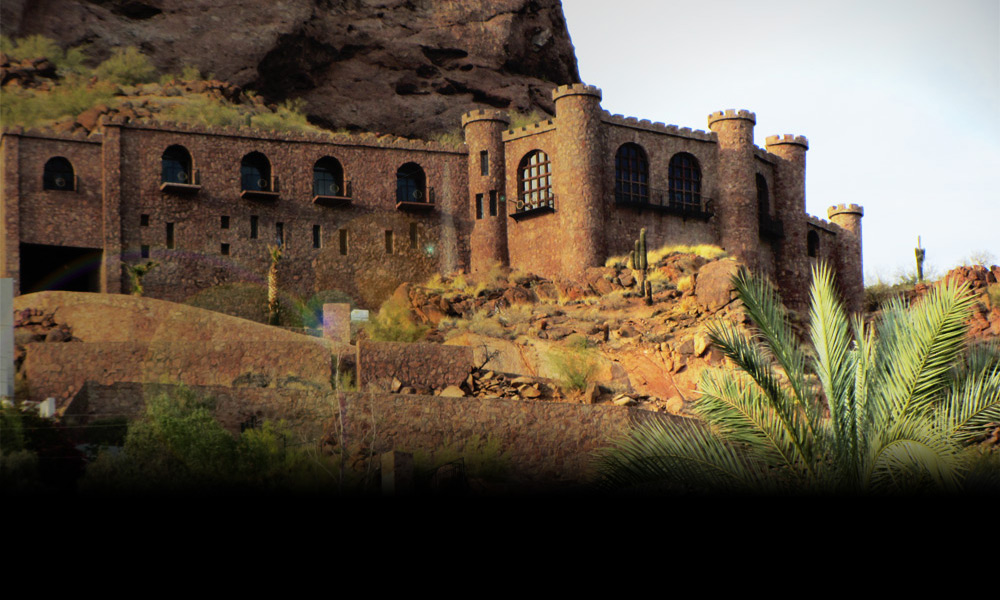 Copenhaver Castle On Camelback Moutain In Arizona